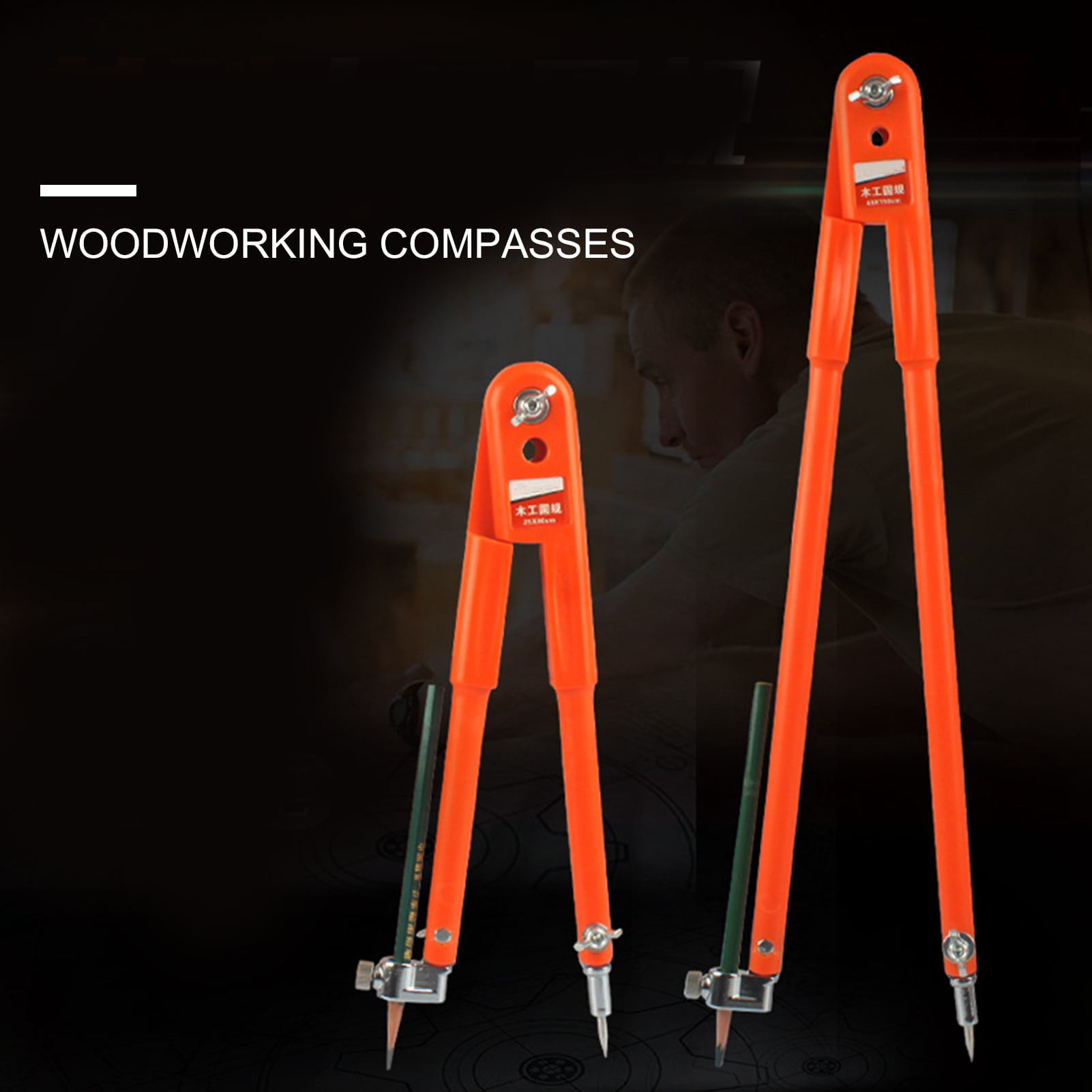 Windfall Stainless Steel Drawing Circular Marking Gauge Extra Large ...