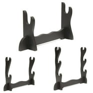 tonchean 6-Tier Wall-Mounted Sword Stand - Black Samurai Katana Display ...