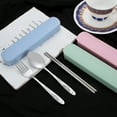 Windfall Travel Utensils Reusable Utensils with Case Portable Travel ...
