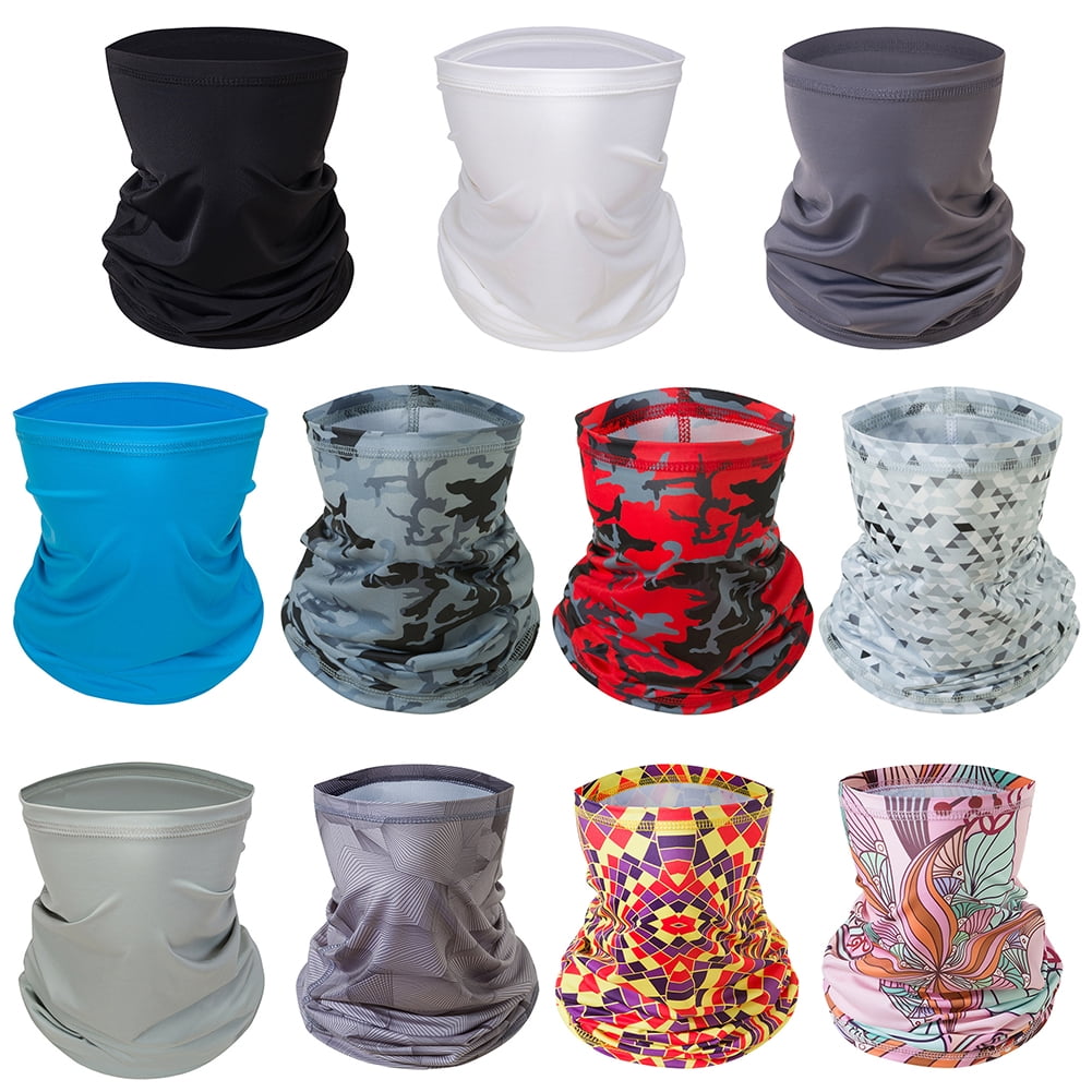 Windfall Unisex UV Protection Face Neck Scarf Gaiter Breathable Bandana ...