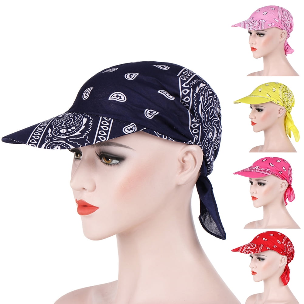 Folded Bandana On Head