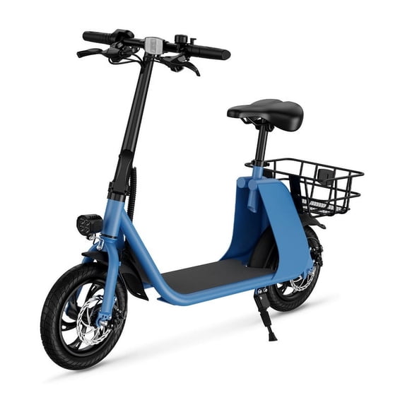 Windhorse, Electric Scooter, C2-BLU, Foldable with Seat - Walmart.com