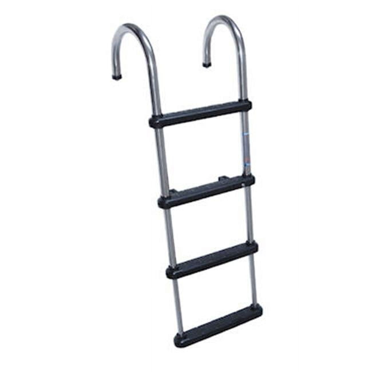Windline 4 Step Telescoping Removable Pontoon Boat Ladder - Walmart.com