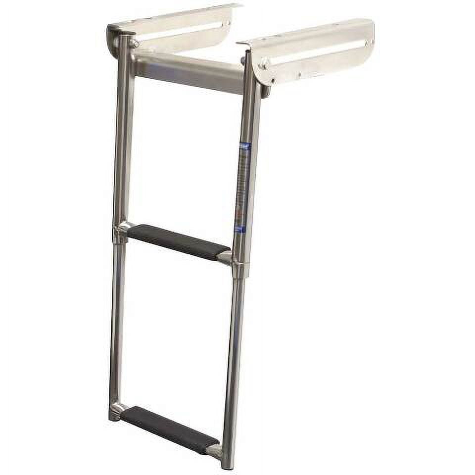 Windline Boat Under Platform Ladder SM-2X | 2 Step 23 5/8 Inch SS - Walmart.com