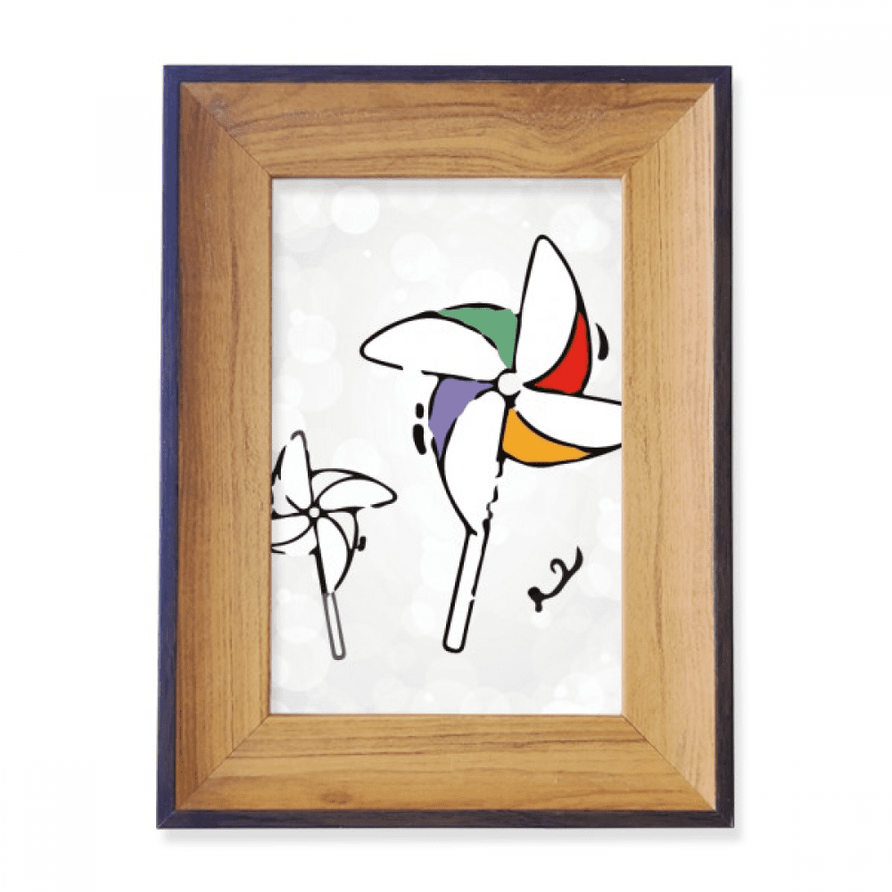 Windll Weather Wind Illustration Pattern Photo Frame Exhibition Display ...