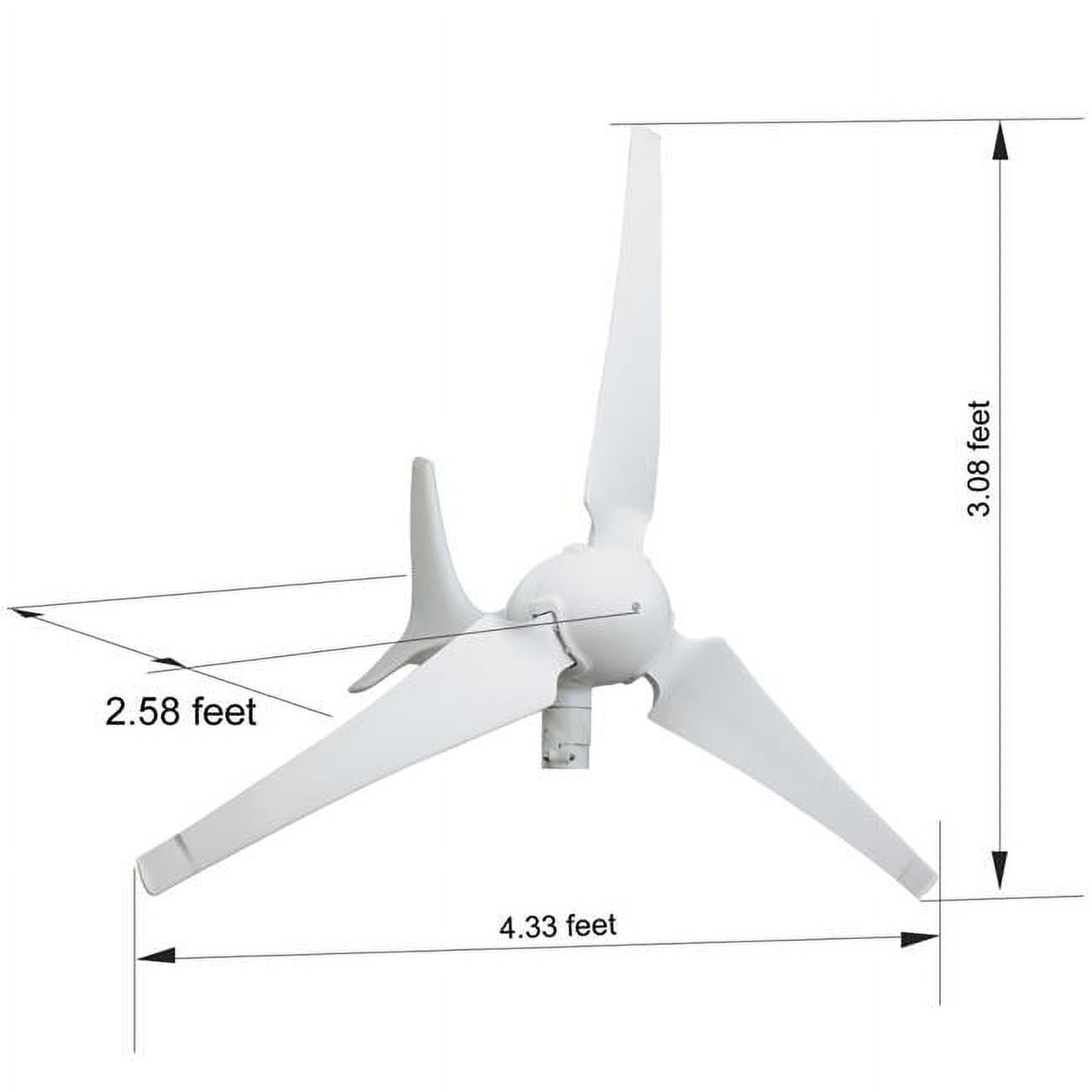 Windmill 600W Wind Turbine Generator Kit with Bluetooth Controll ...