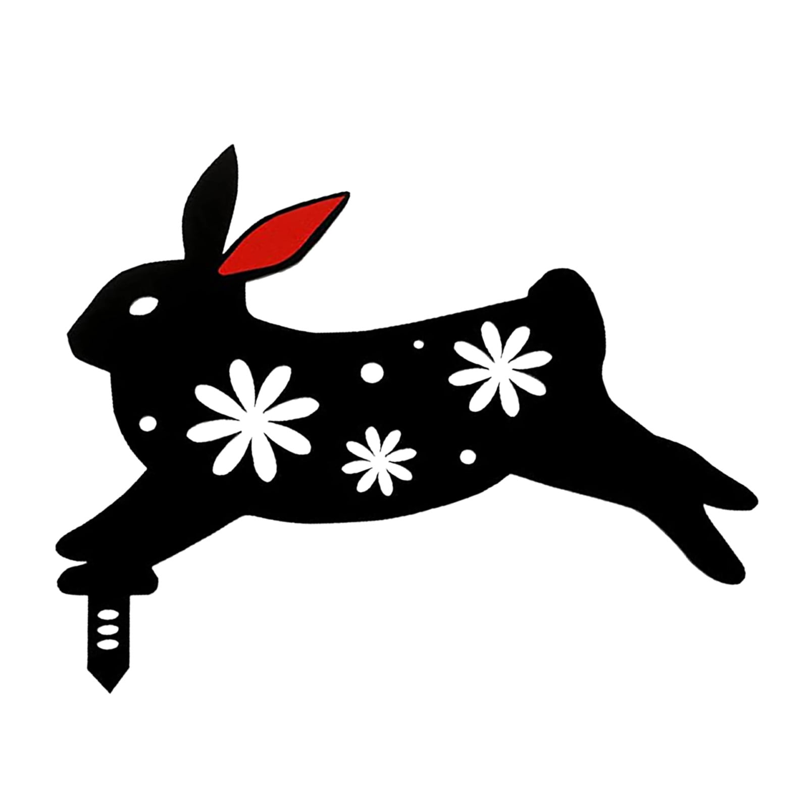 Windmill Garden Decoration Garden Rabbit Ground Insert Easter Rabbit ...