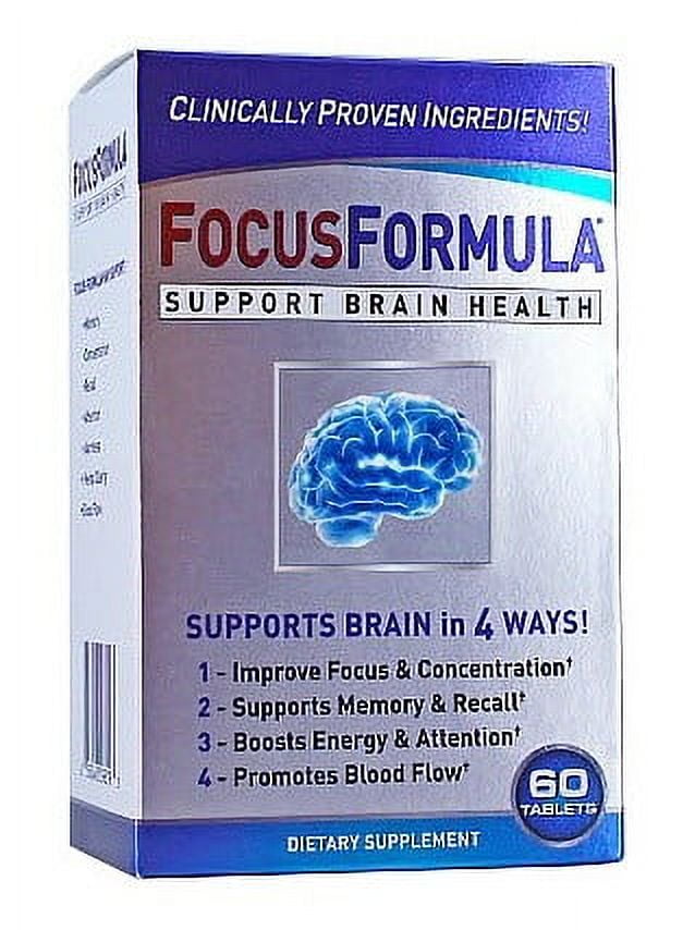 Windmill Health Products Focus Formula Brain Support Tablets, 60 Count ...