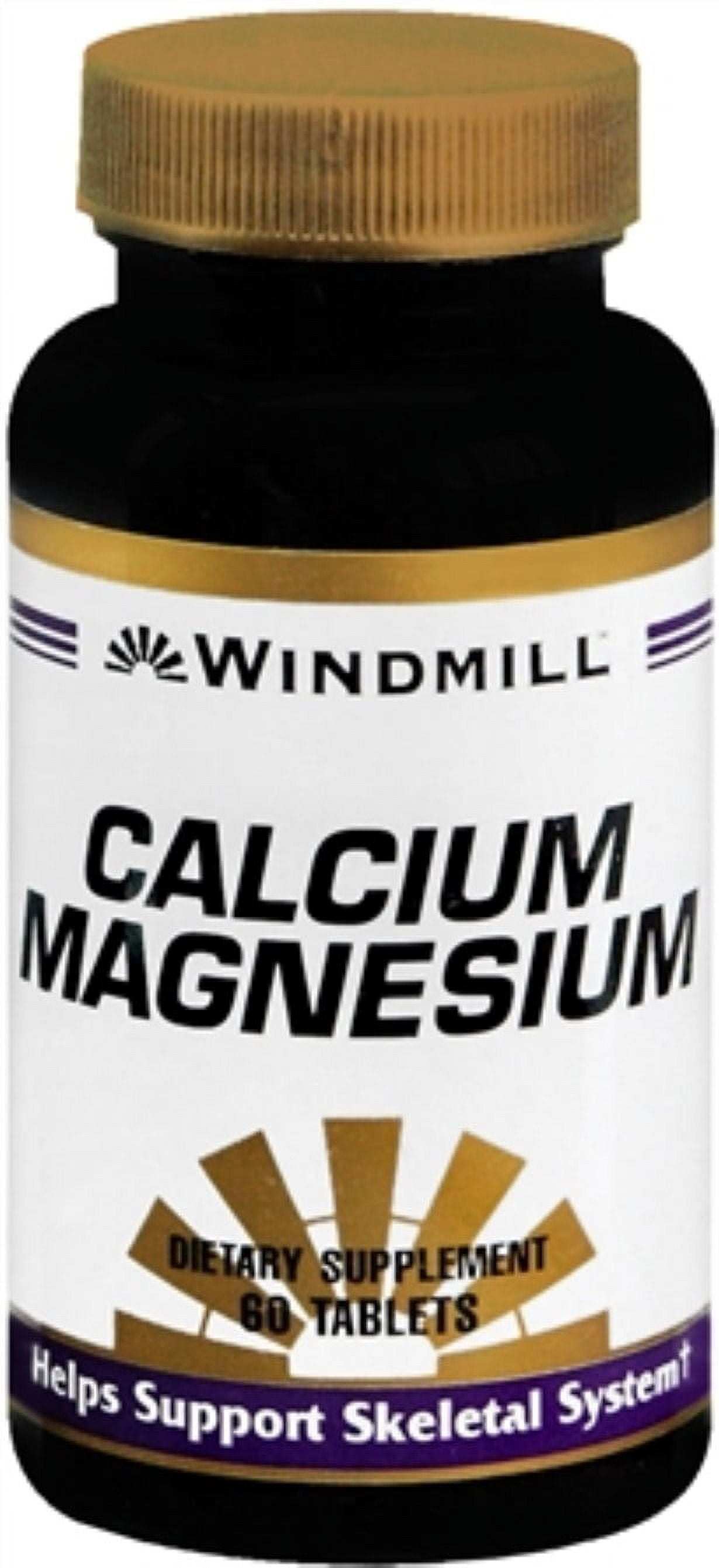 Windmill Health Products Windmill Calcium Magnesium - Walmart.com