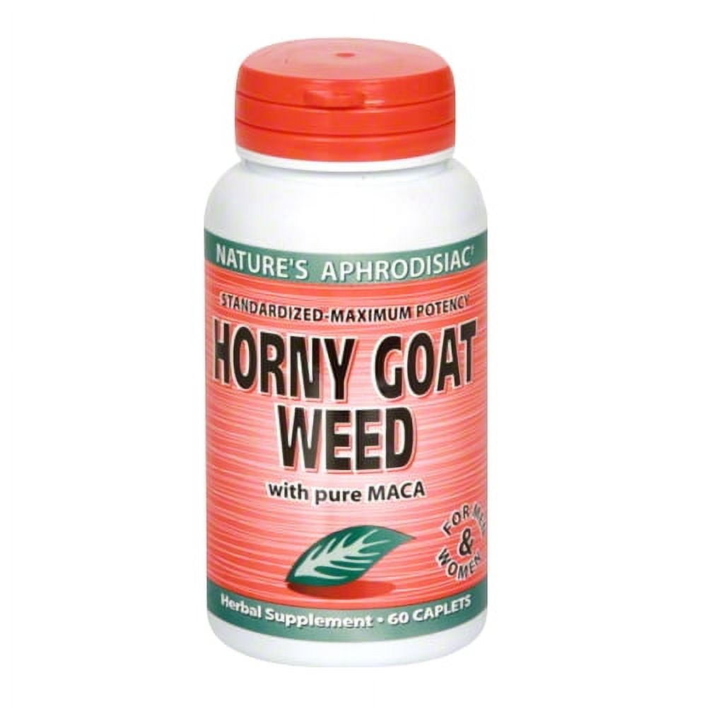 Windmill Horny Goat Weed With Pure Maca Caplets - 60 Ea, 2 Pack ...