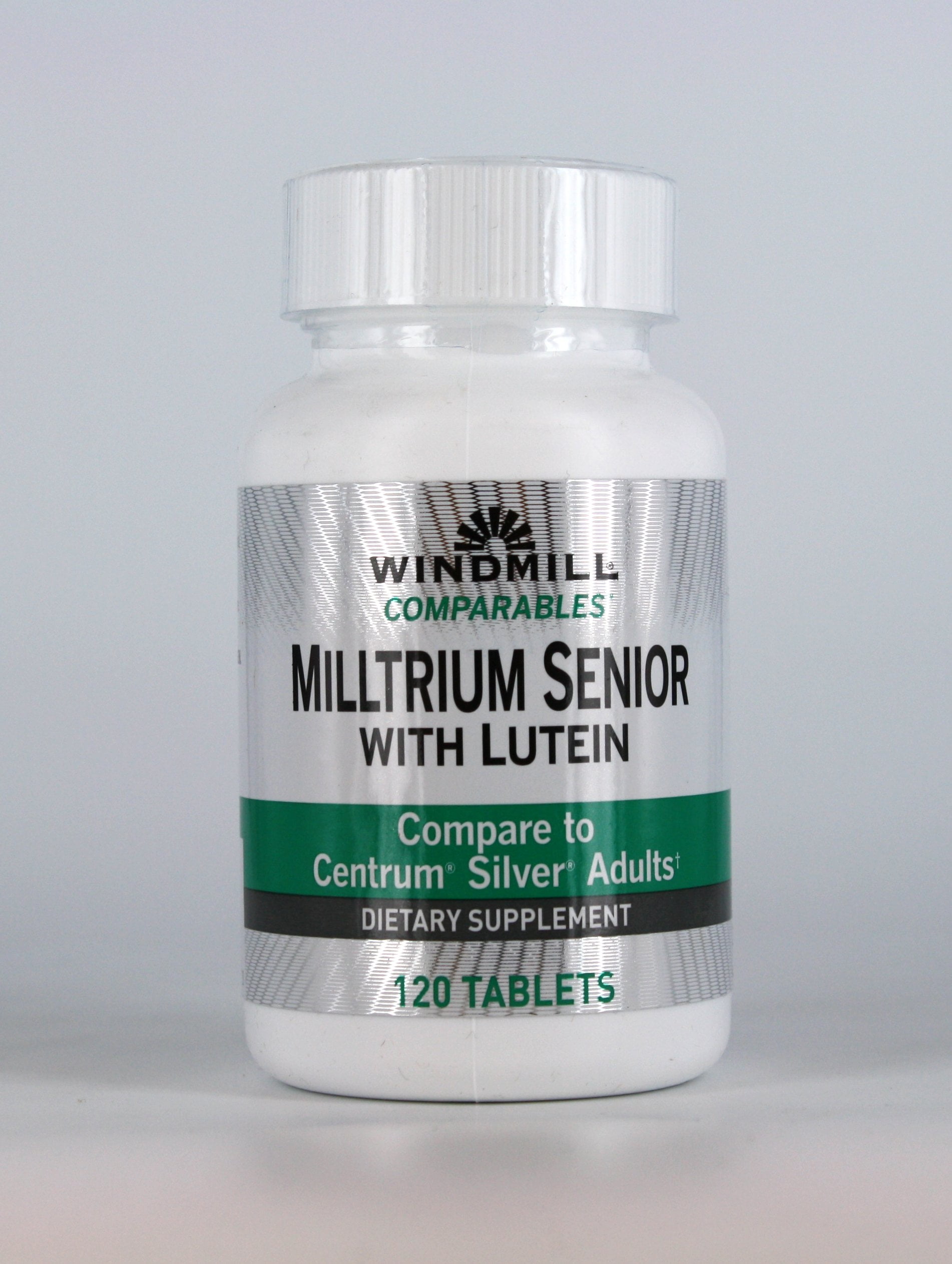 Windmill Milltrium Senior Tablets 120 Tablets - Walmart.com