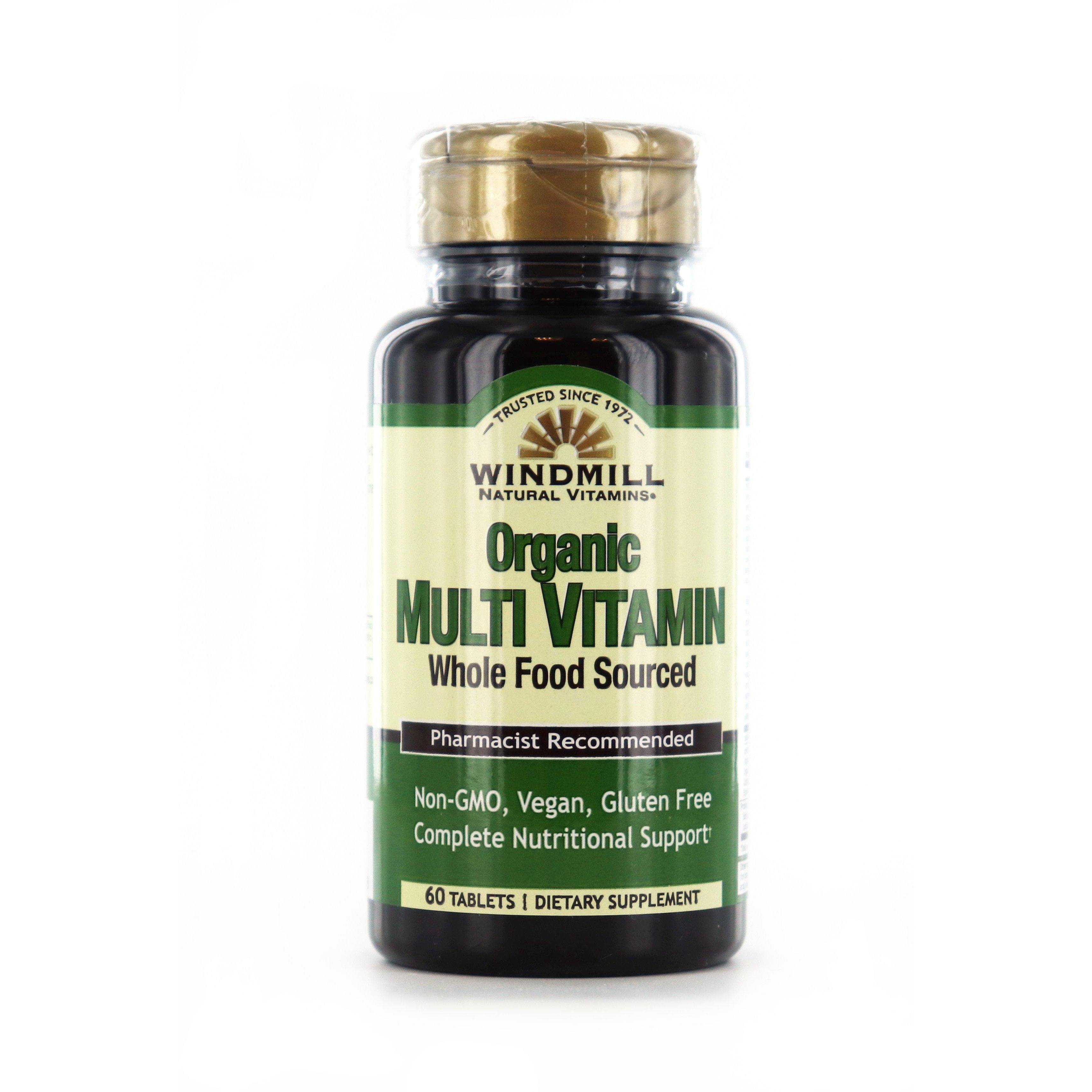 Windmill Organic Multi Vitamin - 60 tablets - Walmart.com