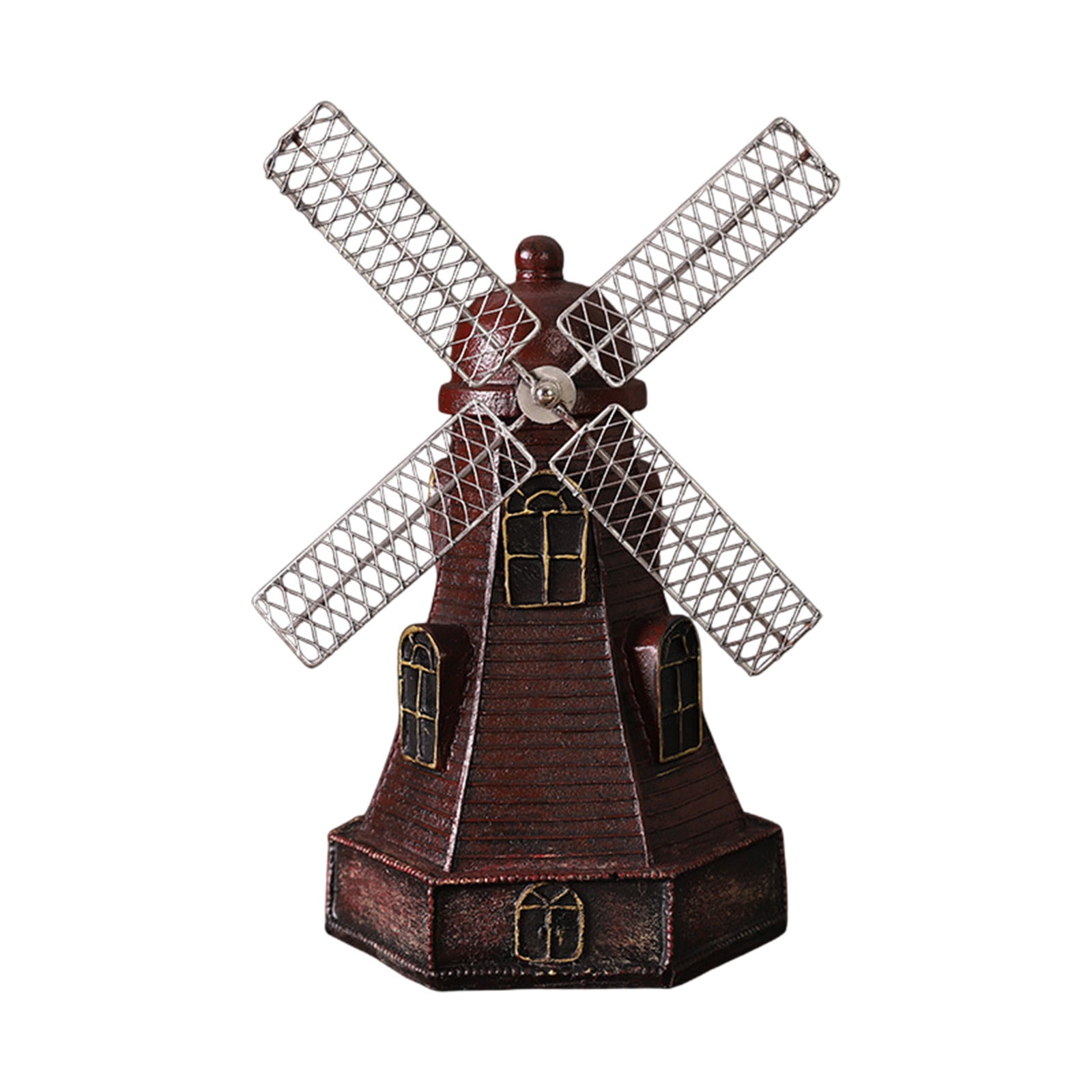 Windmill Ornaments Living Room TV Cabinet Wine Cooler Office Desk ...