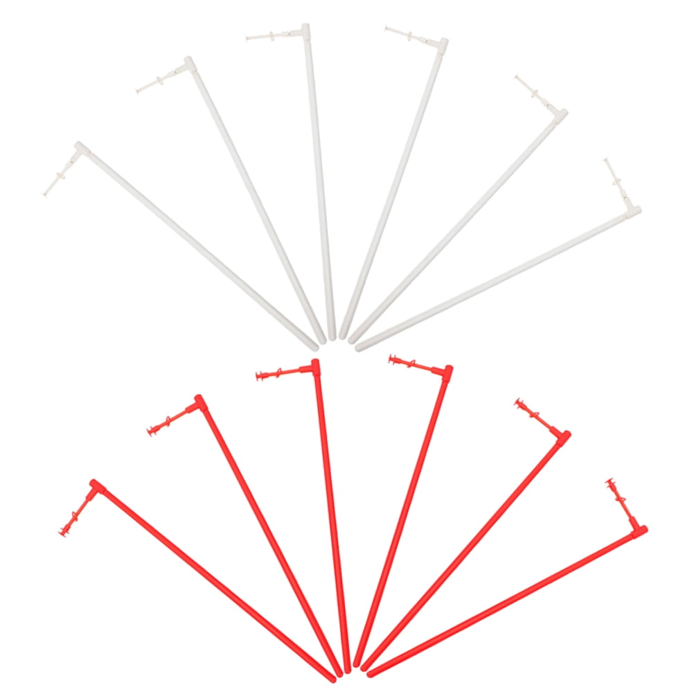 Windmill Pole Accessories 12 Pcs Replacement Rods Pinwheel Making ...