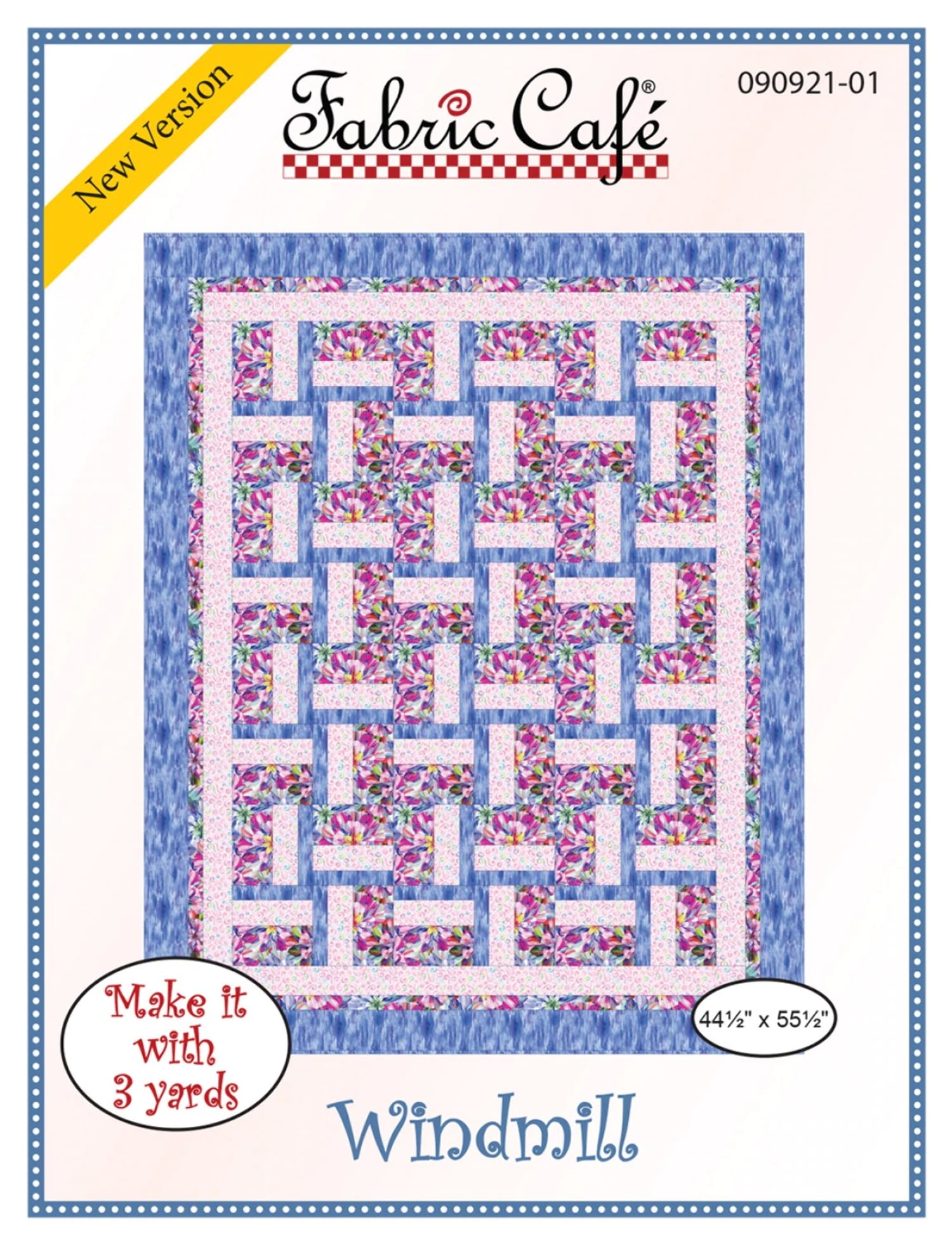 Windmill Quilt Pattern - Walmart.com