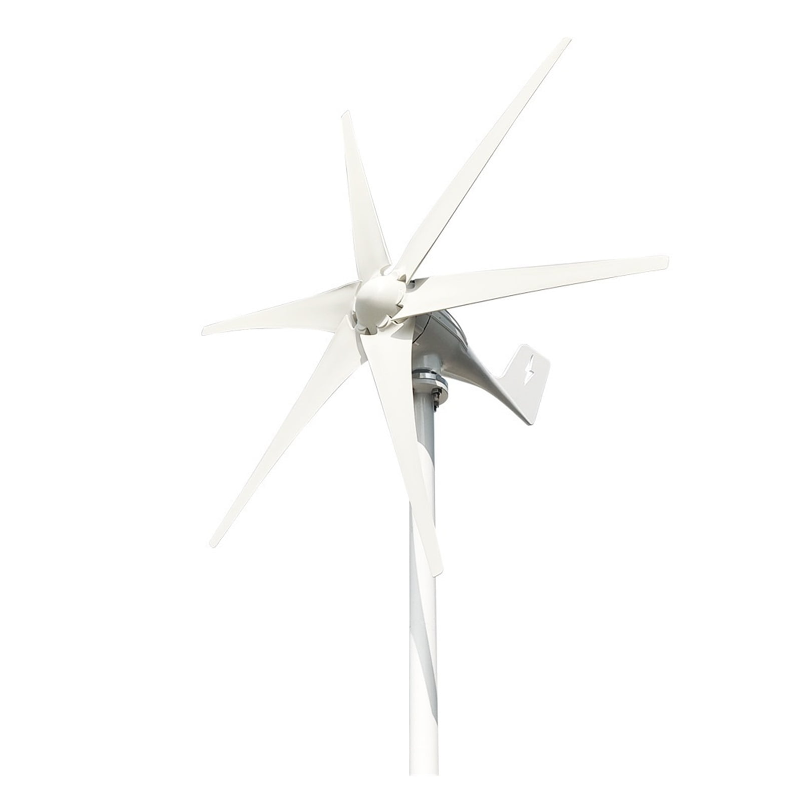 Windmill Turbine Generator Power 2000w 12v 24v 48v 6 Blades With Off Grid System Mppt And Hybrid ...