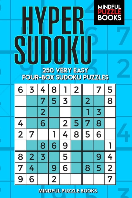 Windoku: Hyper Sudoku: 250 Very Easy Four-Box Sudoku Puzzles (Paperback ...