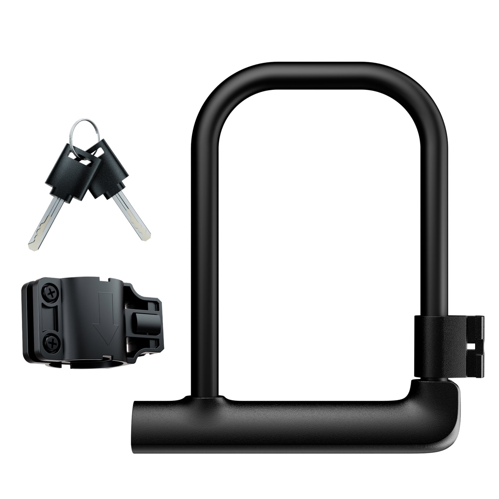 Windone 6in U Lock w/Keys - Waterproof Anti-Theft Bike Lock for E Bike ...
