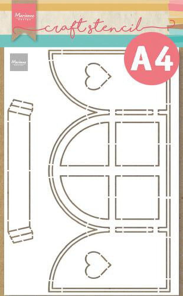 Window A4 Craft Stencil - Walmart.com