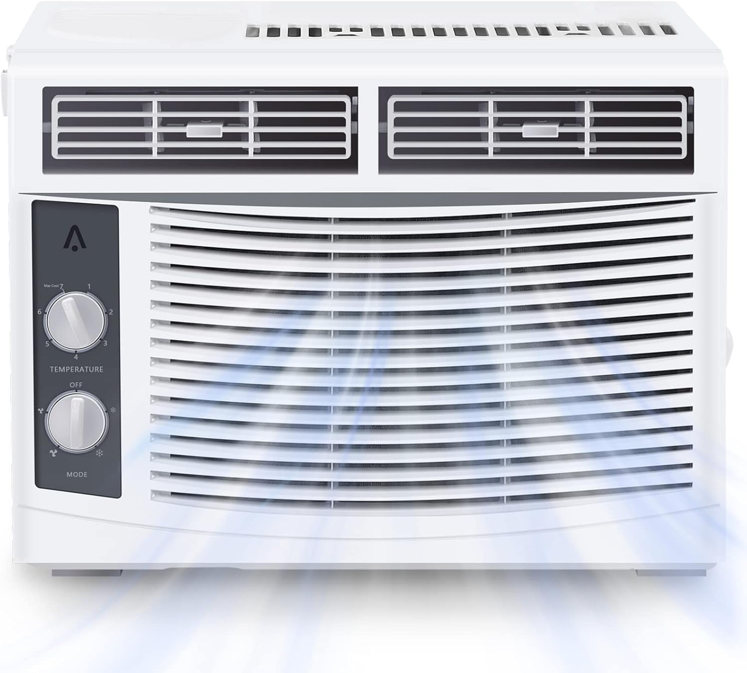 Window Air Conditioner, 5,000 BTUs Smart Window AC Unit with Easy ...