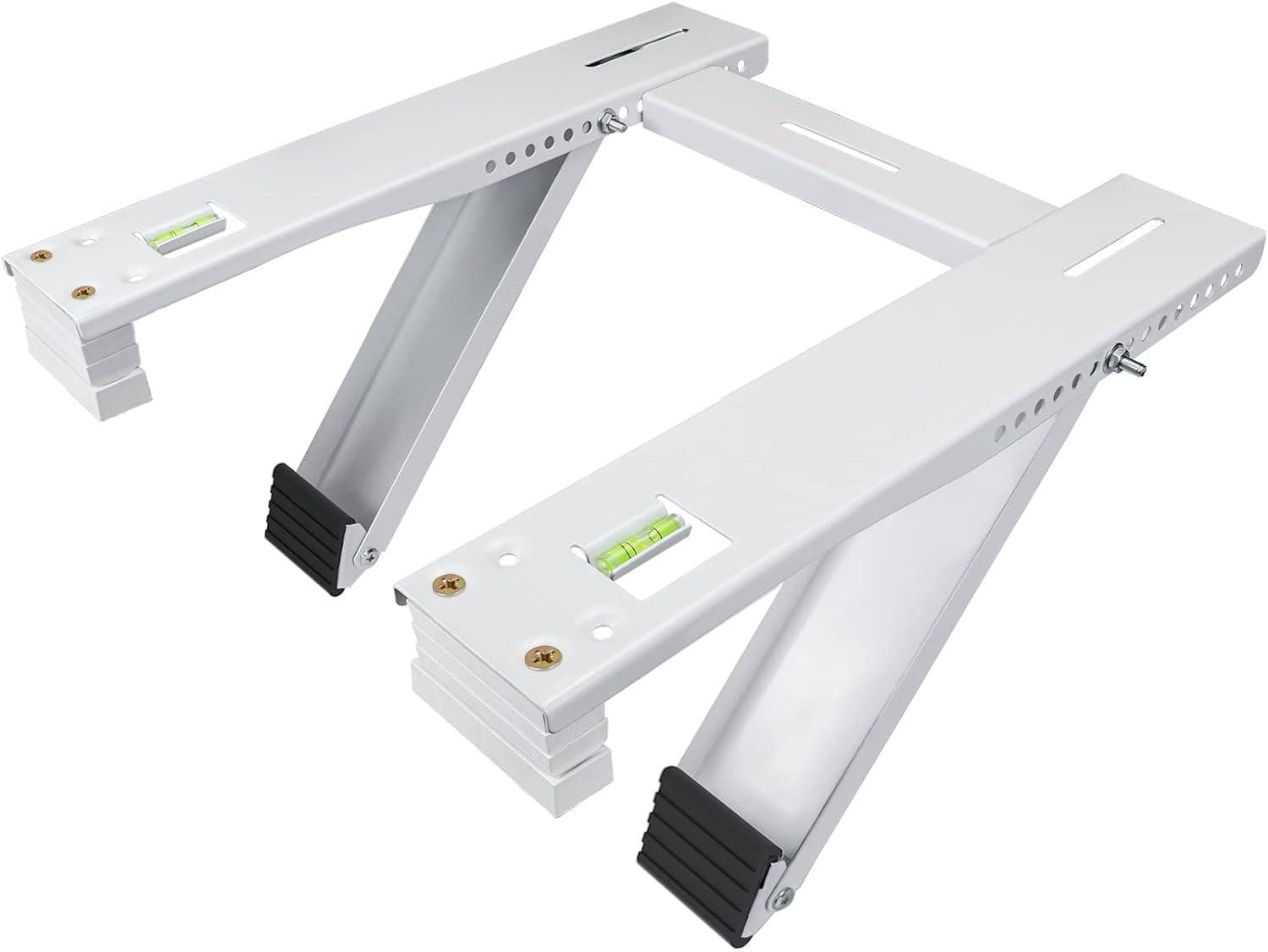 Window Air Conditioner Bracket, Heavy Duty AC Support with 2 Arms, Up ...