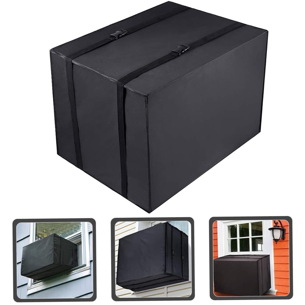 Window Air Conditioner Cover Outdoor, Outside Window AC Unit Cover ...