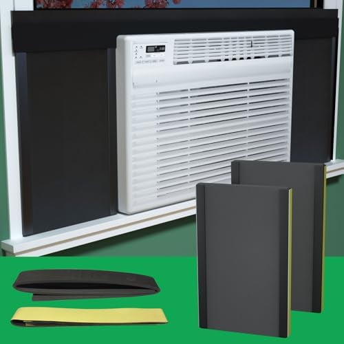 Window Air Conditioner,Side Insulated Foam Panel, Summer/Winter Heat ...