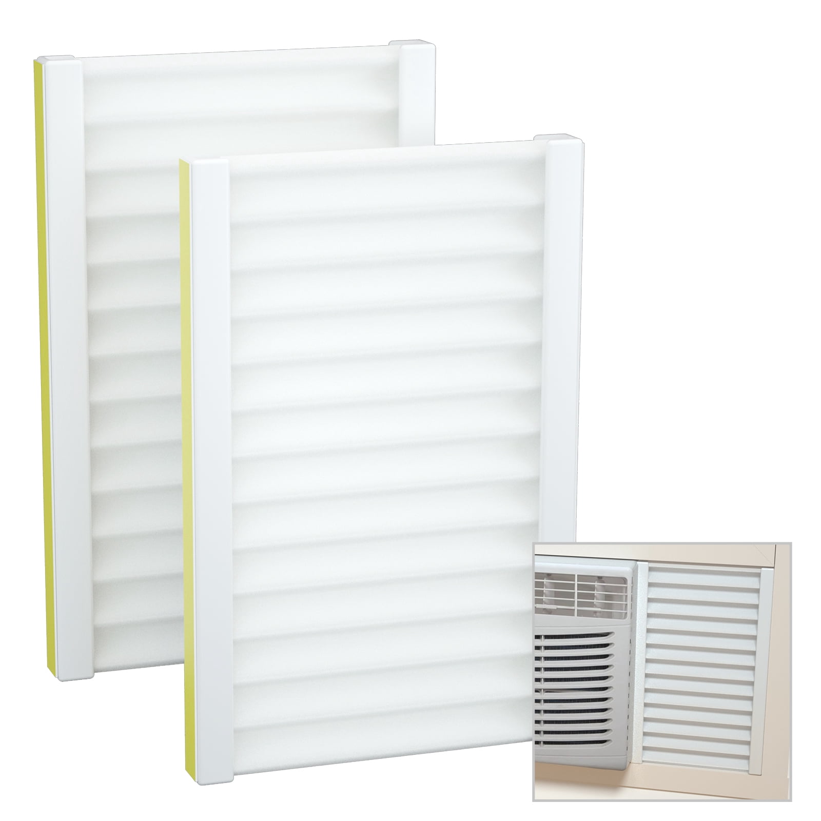 Window Air Conditioner,Side Insulated Foam Panel, Summer/Winter Heat ...