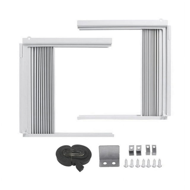 Window Air Conditioner Side Panels with Frame, Adjustable Insulation AC ...