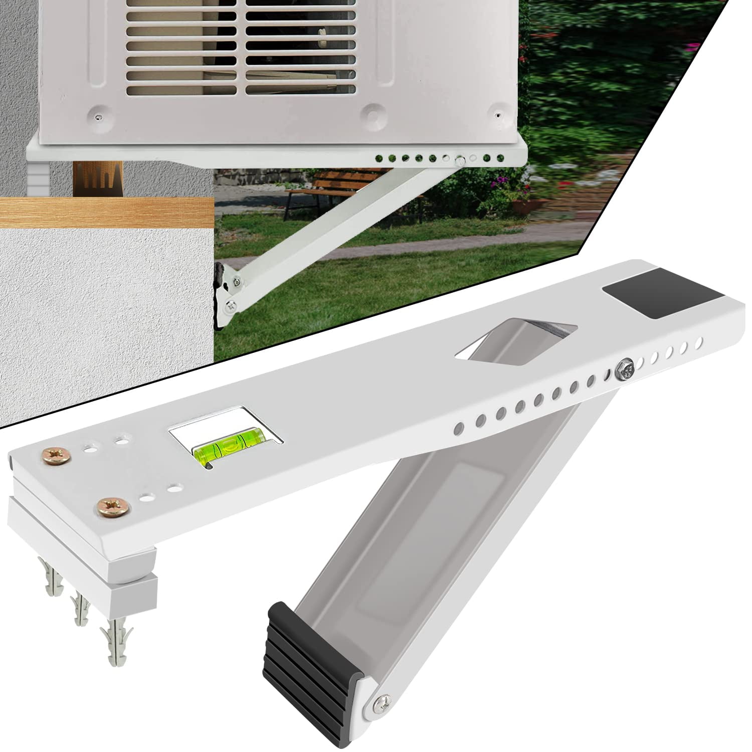 Window Air Conditioner Support Bracket, Heavy Duty AC Mounting Bracket ...