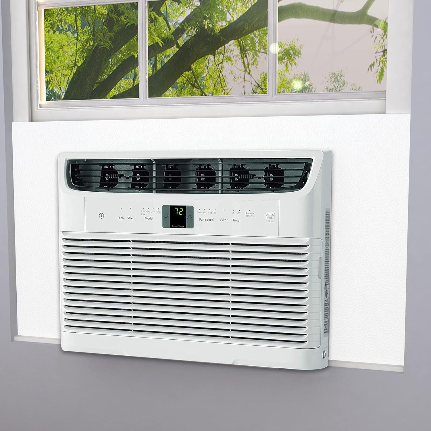 Window Air Conditioner Surround Foam Insulation Panels,AC Side ...