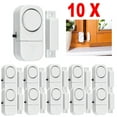 Window Alarm, 10-Pack Wireless Window Door Entry Alarm Burglar Security ...