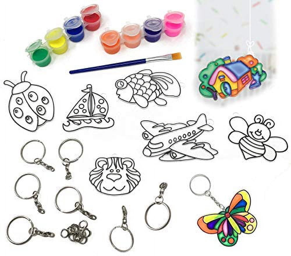 Window Art for Kids Suncatcher Kits for Kids With Window Paint Stained ...