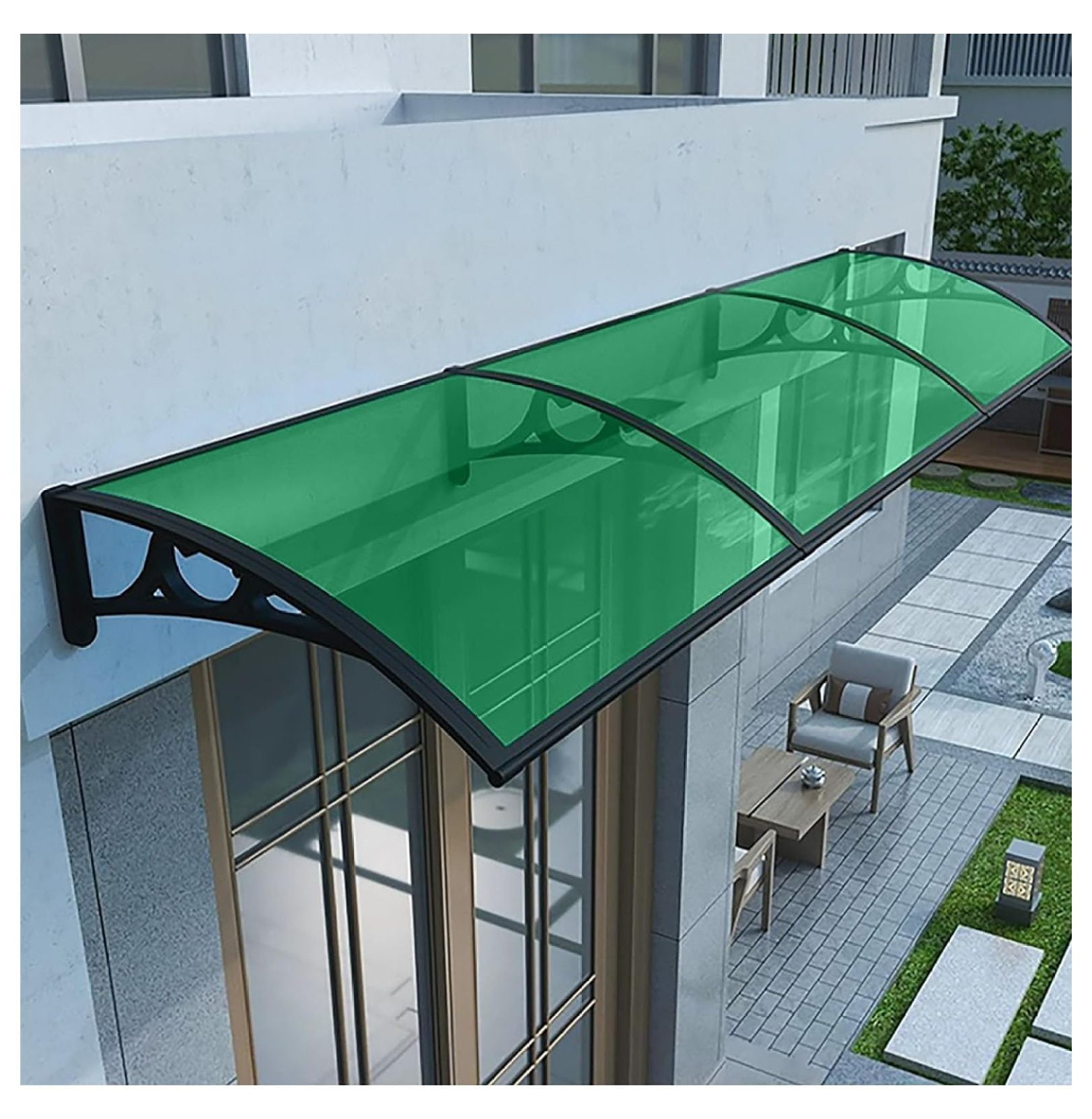 Awning Brackets For Sale White PVC Awning Bracket - 190mm, For Patio ...