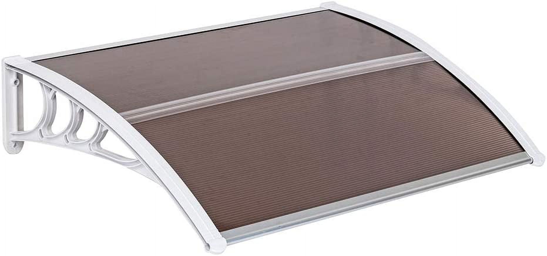 Window Awning Door Canopy 40"x30", Polycarbonate Cover Front Door ...