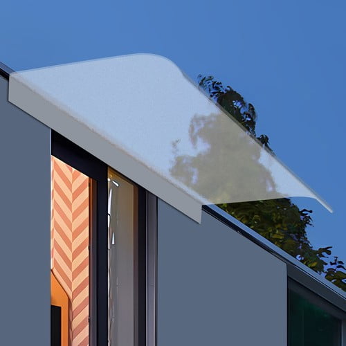 Window Awning Door Canopy Awning Clear Rain Shelter Awning Canopy Wall ...