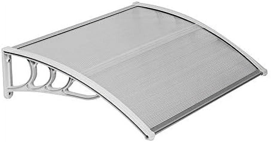 Window Awning Door Canopy Exterior- 32" x 40" Aluminum Door Awning ...