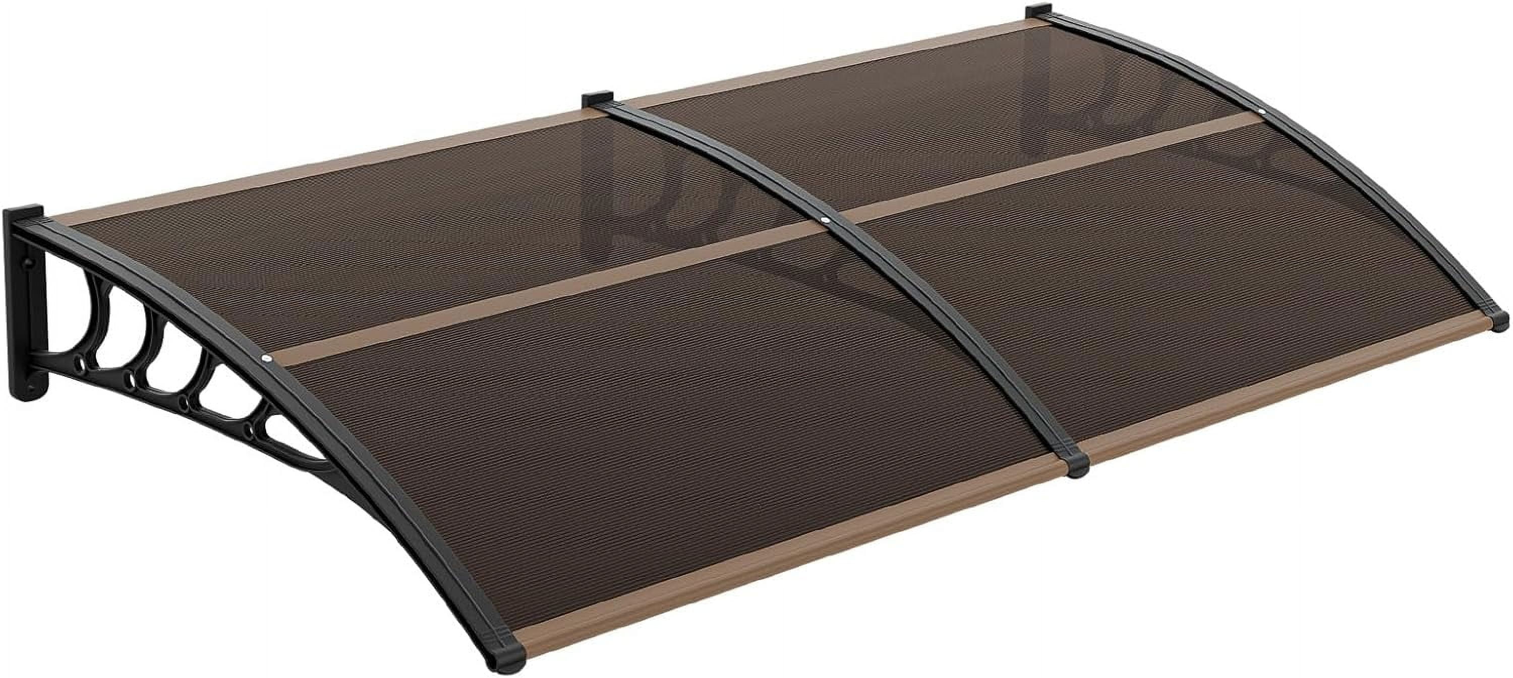 Window Awning Door Canopy Exterior, 40" x 80" Awnings for Doors ...