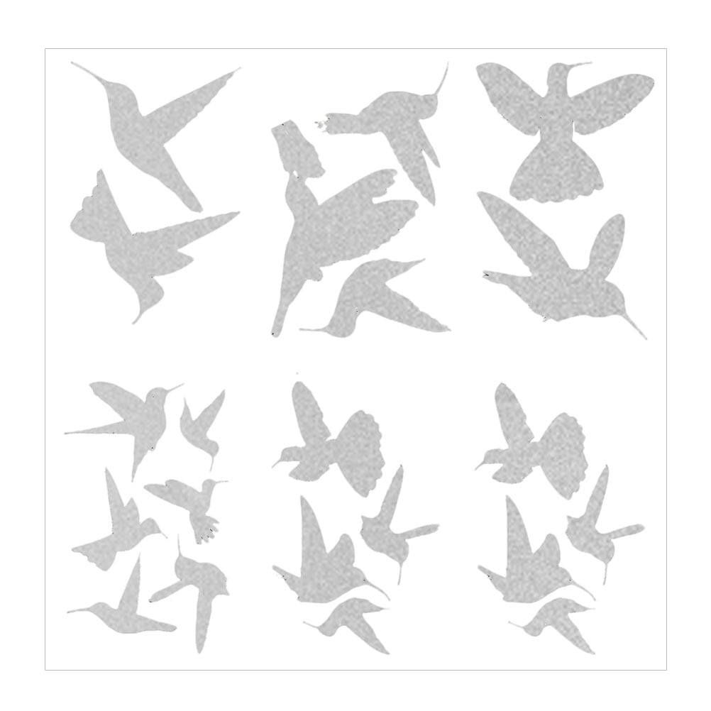 Homemaxs PVC Window Bird Stickers, Anti-Collision Clings, Glass Safety ...
