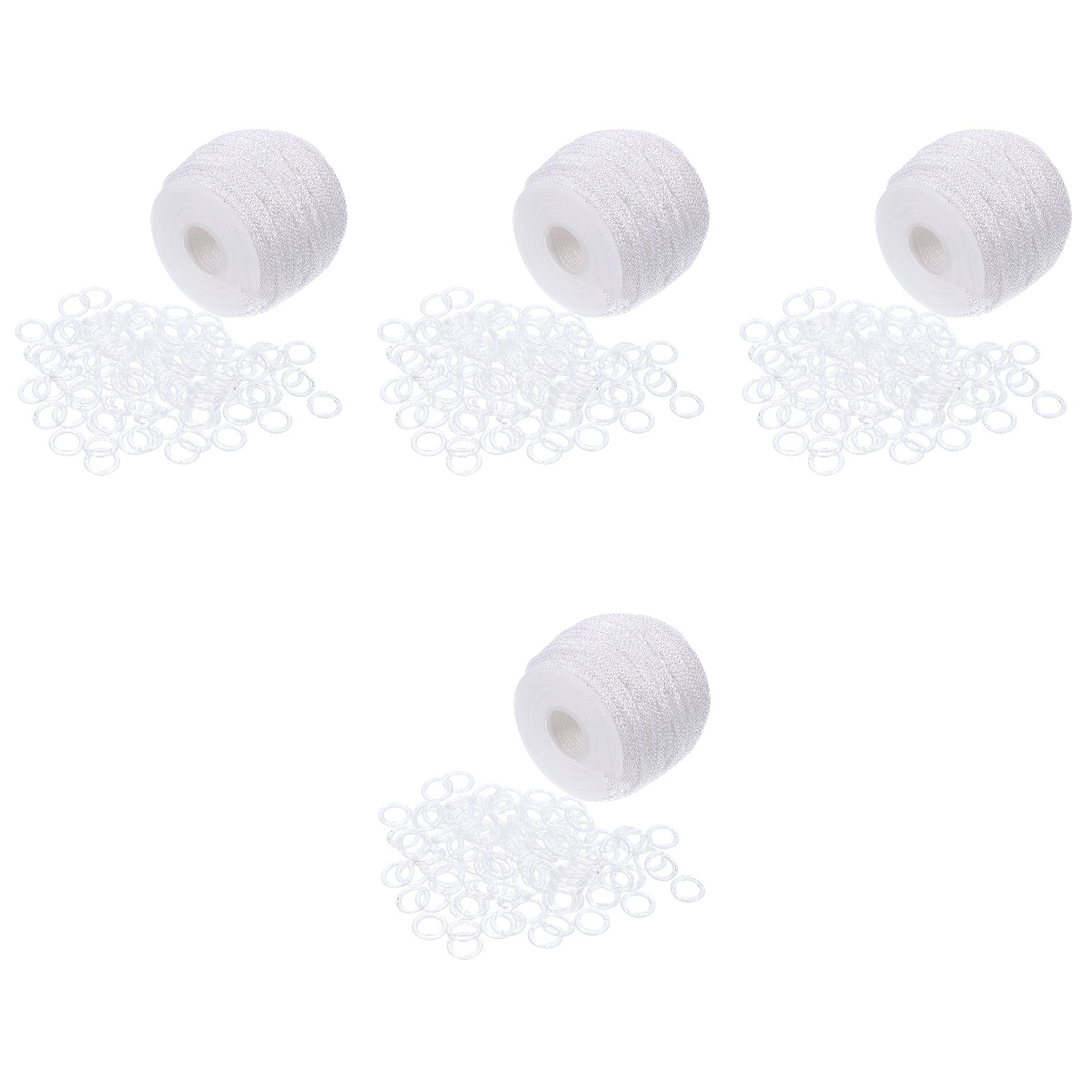 Window Blind Cord,4 Sets of Roman Blind Curtain Rings Shade Blinds Pull ...