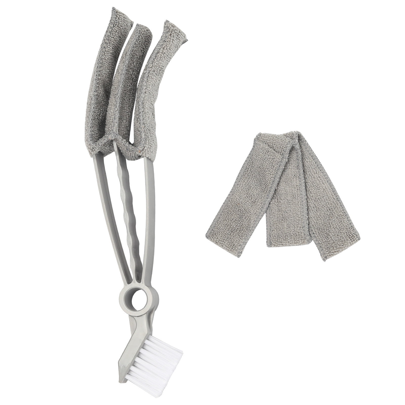 Window Blind Duster Cleaner 3-Blade Microfiber Brush with Detachable ...