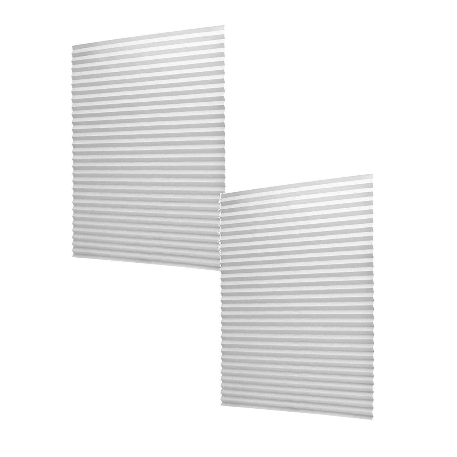 Window Blinds Cordless Blackout,No Drill Cut to Size Clip On Stick On ...