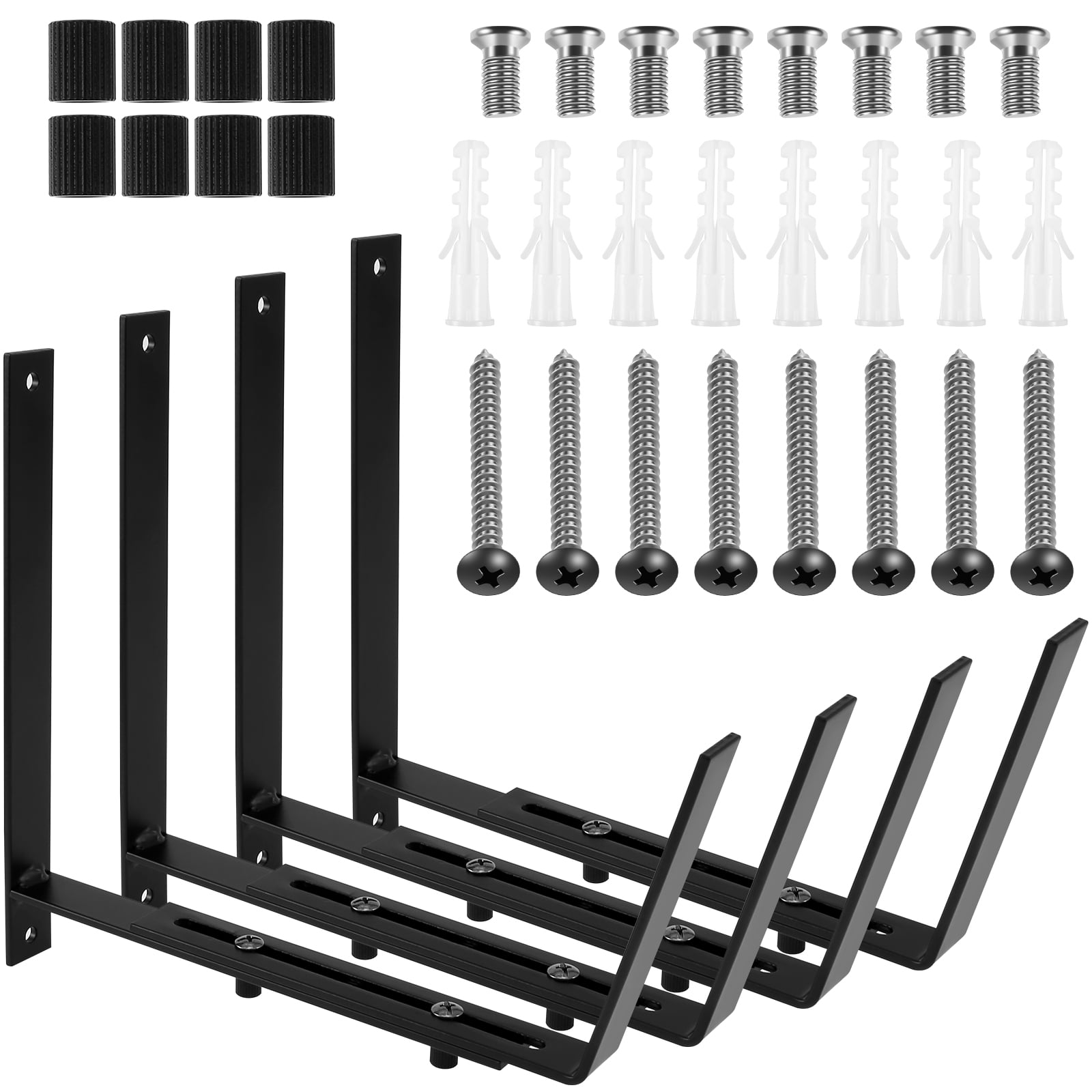 Window Box Brackets Adjustable Planter Box Bracket Heavy Duty Iron ...