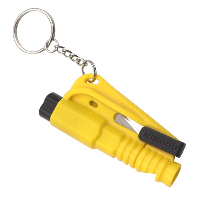 Window Breaker Key Ring Cutter Portable Glass Breaker Car Emergency ...