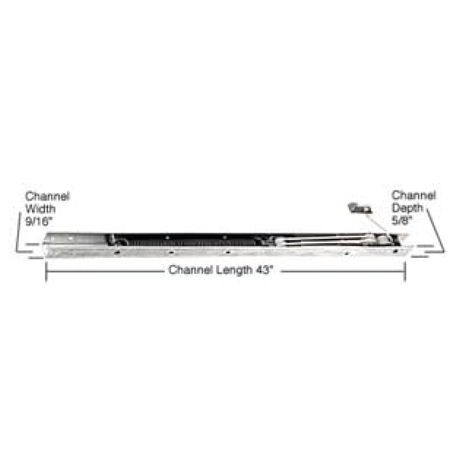 Window Channel Balance 4240 - 43 Inch Replacement - Vinyl Window ...
