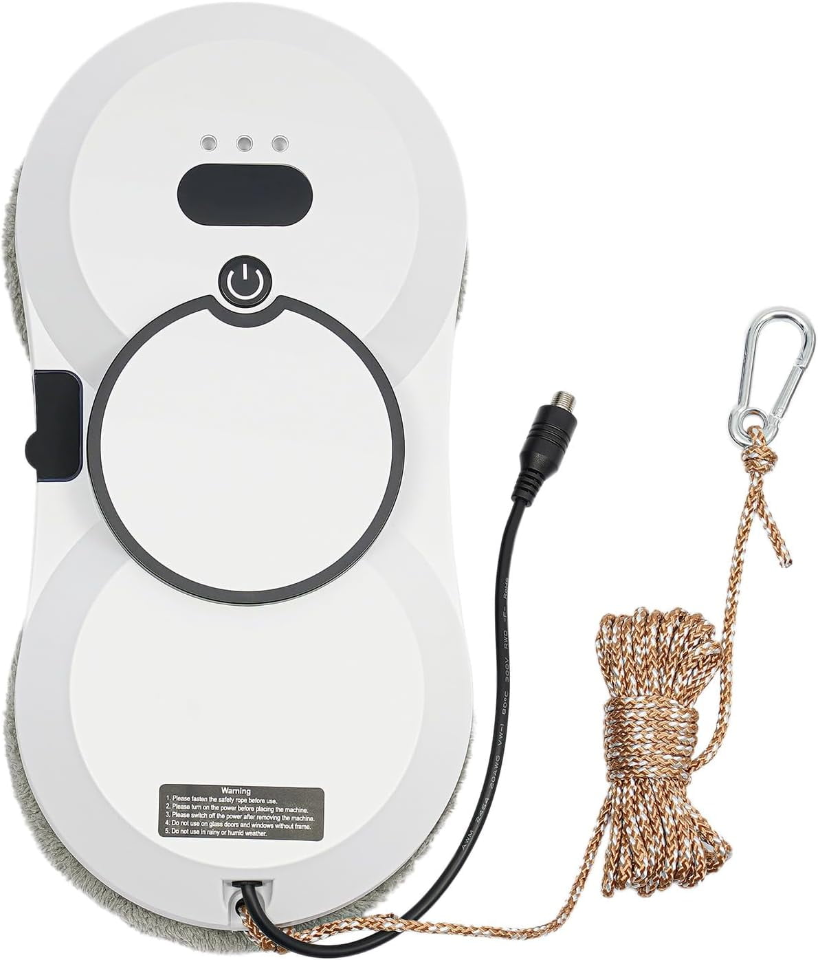 Window Cleaner Robot,80W 2800Pa Suction Remote Control Automatic Window ...