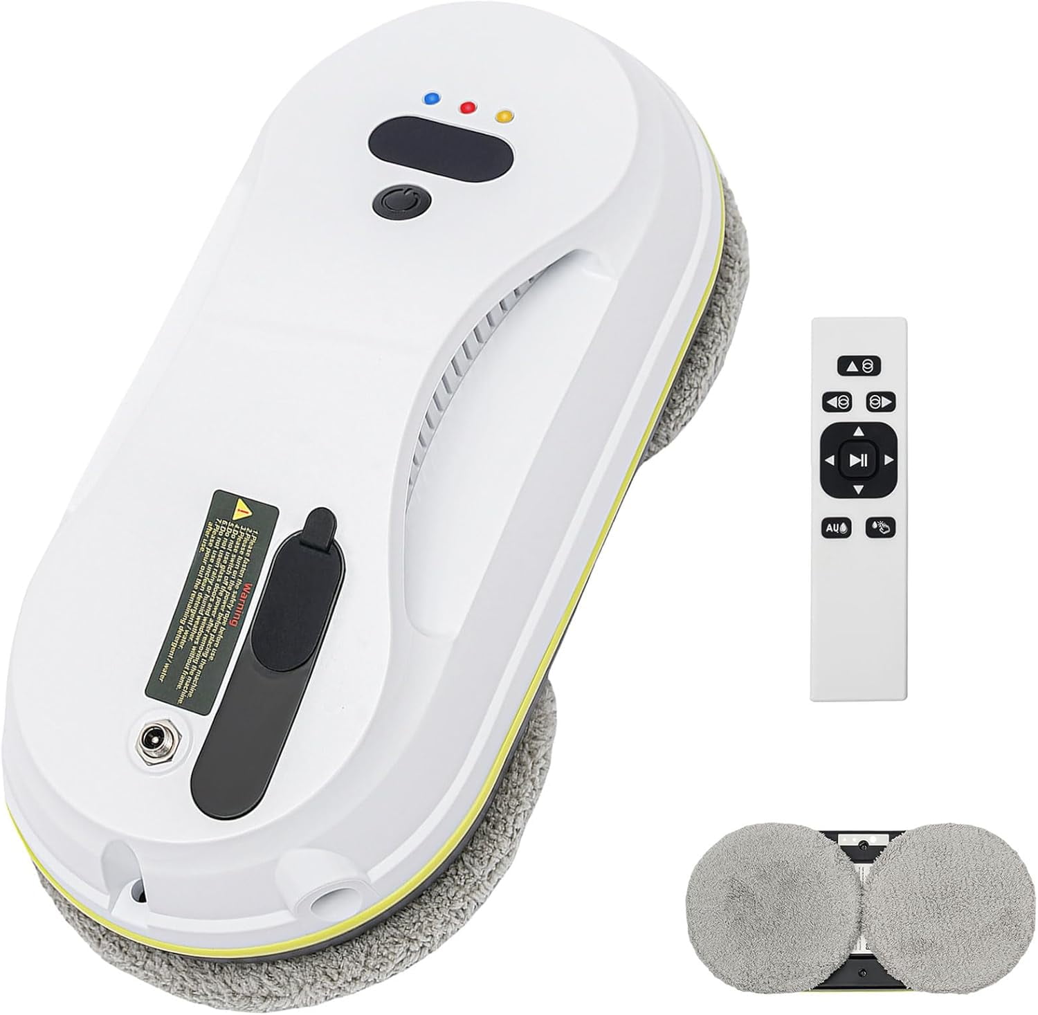 Window Cleaner Robot with Remote Control 2800pa Suction Power Compact ...