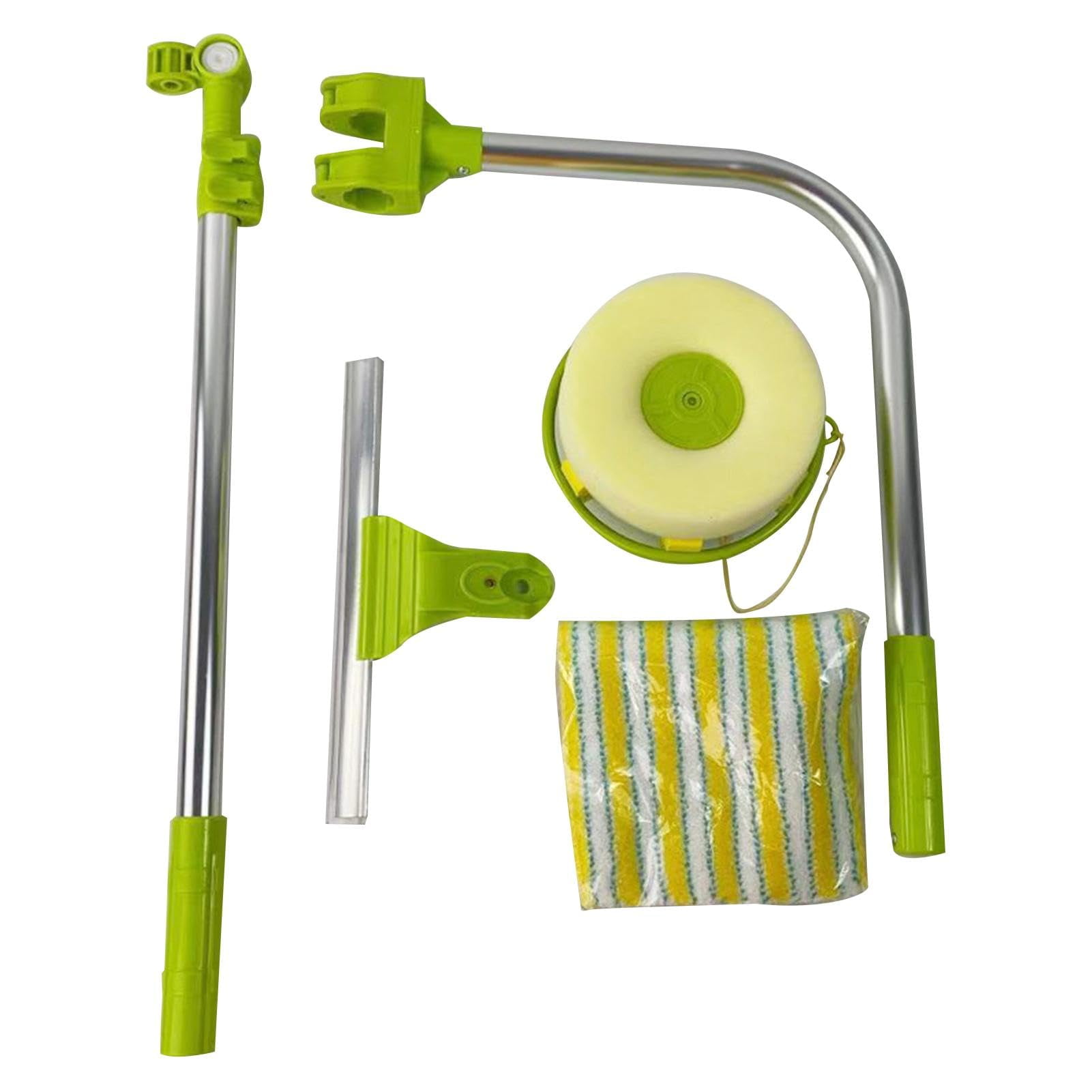 Window Cleaner Tool,U Shaped Glass Squeegee Cleaning Tool - Smart Angle ...