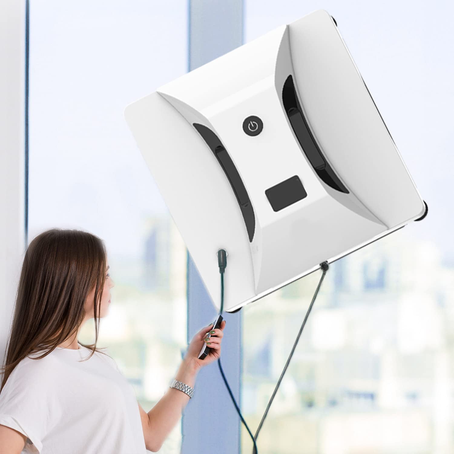 Window Cleaning Automatic Robot Electric Glass Vacuum Cleaner Glass ...