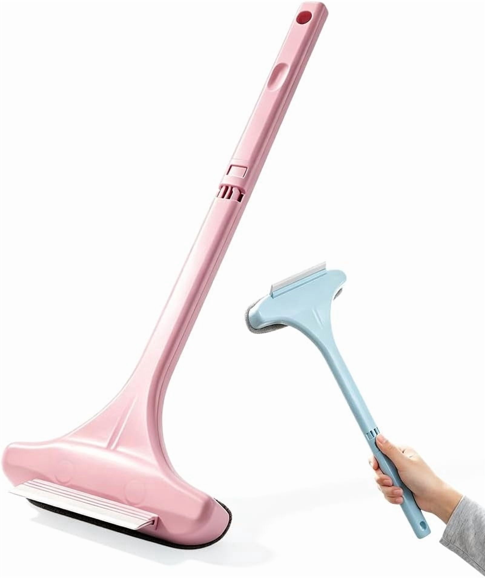 Window Cleaning Brush and Squeegee with Long Handle for High Windows ...